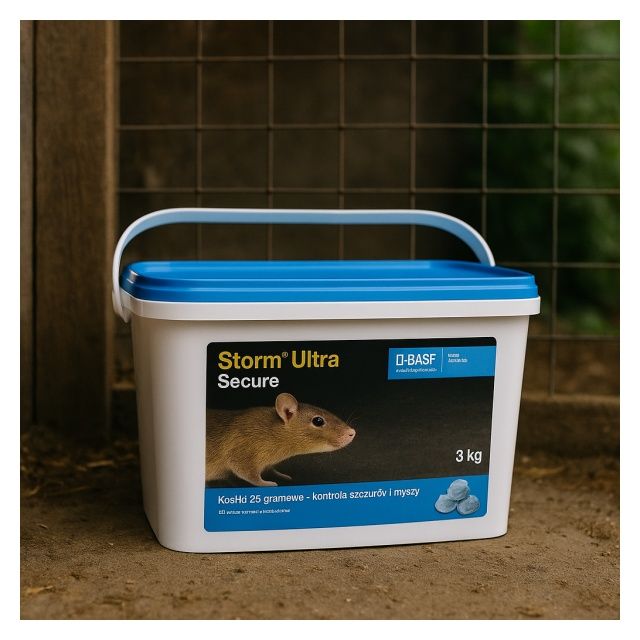 Storm Ultra Secure na myszy i szczury 3 kg BASF | Sklepogrodniczy.pl
